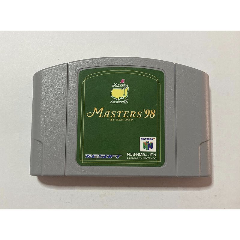 Másters 98, Nintendo 64, JP, Original (Usado) - Nova Era Games e ...
