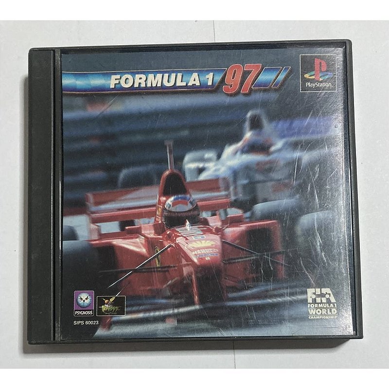 Formula 1 97, Original PS1 JP (Usado) - Nova Era Games e Informática