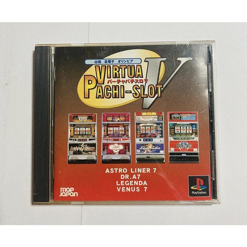 VIRTUA PACHI SLOT 5, Original PS1 JP (Usado) - Nova Era Games e Informática
