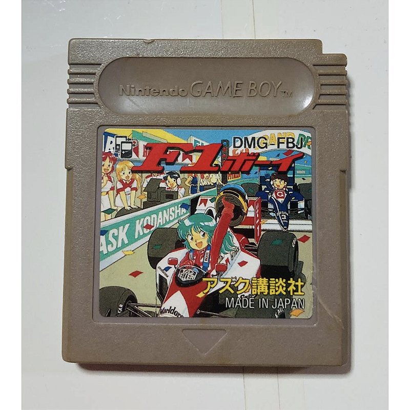 F1 Boy Formula One, Game Boy Original JP (Usado) - Nova Era Games e ...
