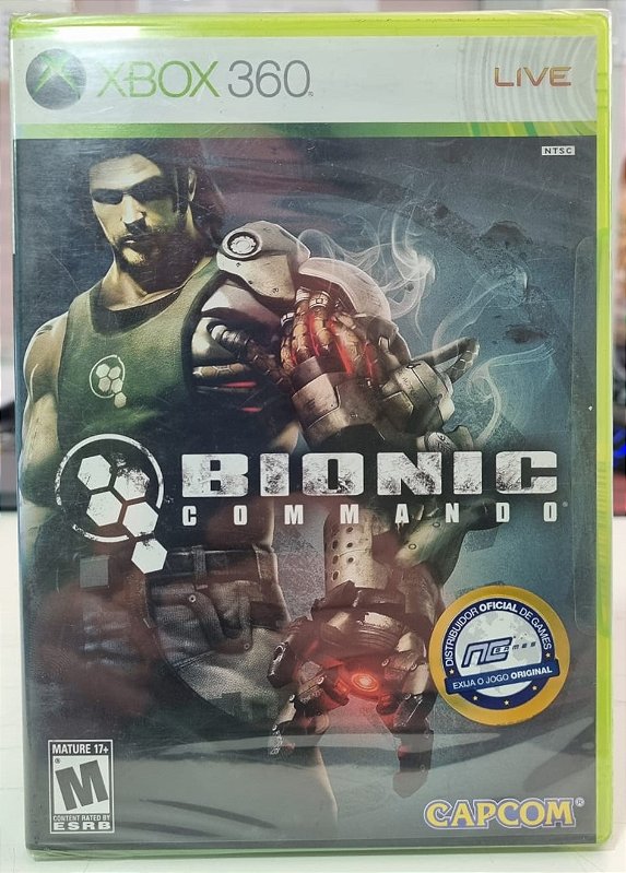 Bionic Commando - Xbox 360 (Mídia Física) - Novo, Lacrado - Nova Era ...