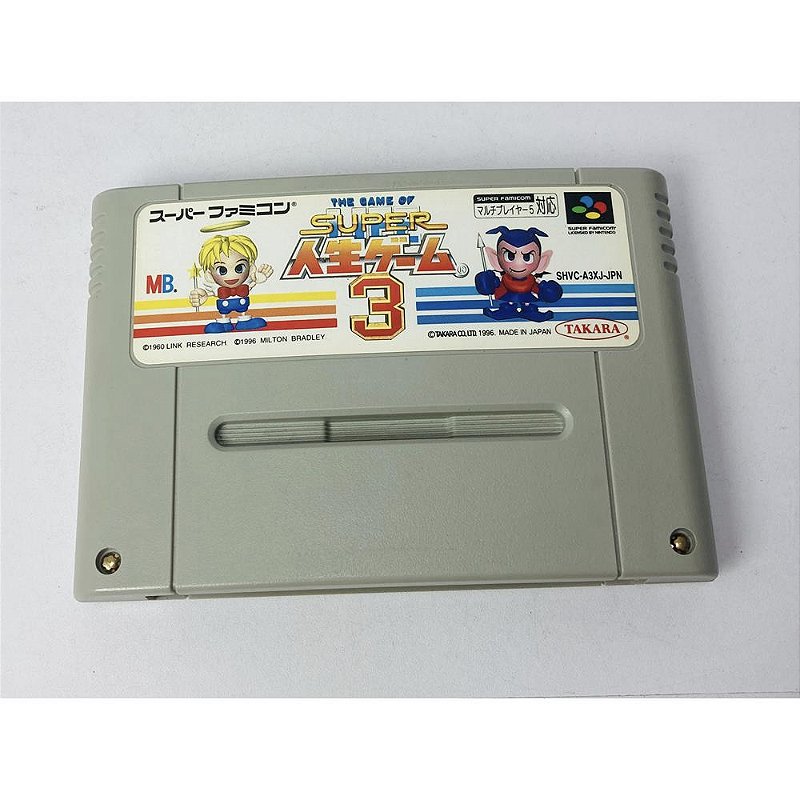 Super Jinsei Game 3 , Super Famicom Original (Usado) - Nova Era Games e ...