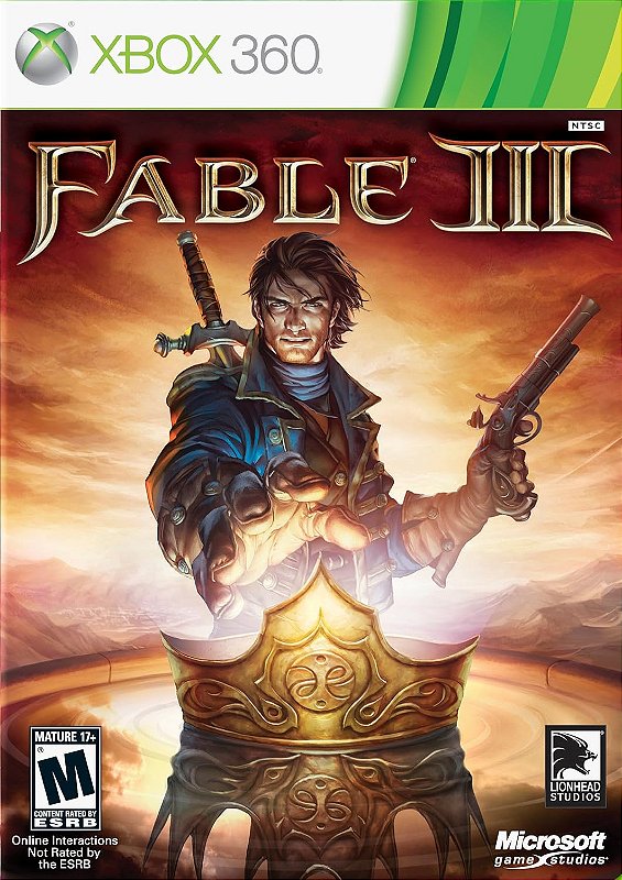 Fable 3 - Xbox 360 / Xbox One (Midia Física) - Novo, Lacrado - Nova Era ...