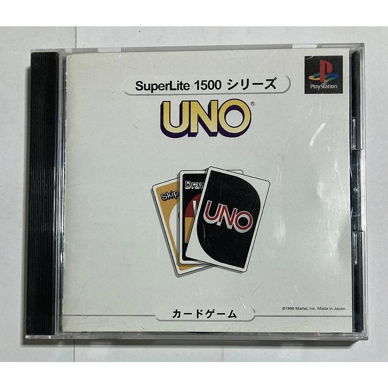 Uno (superlite 1500), Original PS1 JP (Usado) - Nova Era Games e ...
