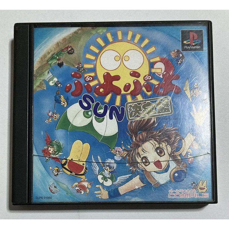 Puyo Puyo Sun, Original PS1 JP (Usado) - Nova Era Games e Informática