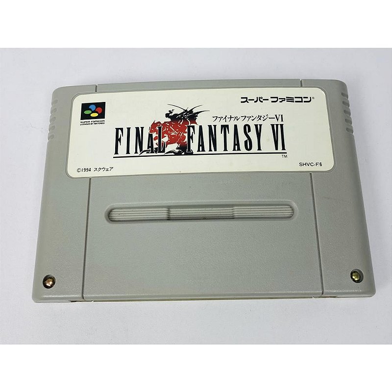 Final Fantasy VI, Super Famicom Original (Usado) - Nova Era Games e ...
