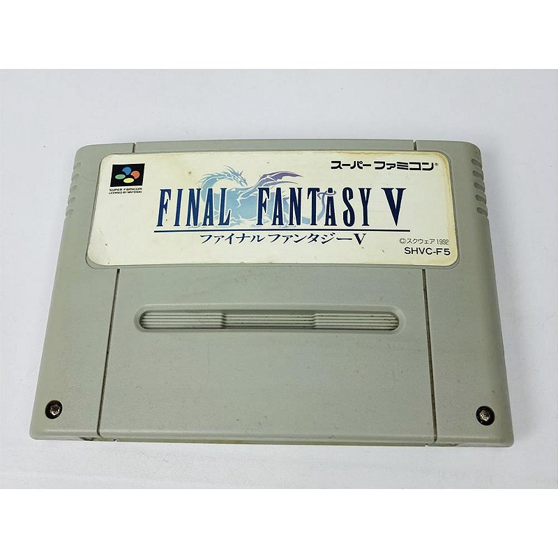 Final Fantasy V, Super Famicom Original (Usado) - Nova Era Games e ...