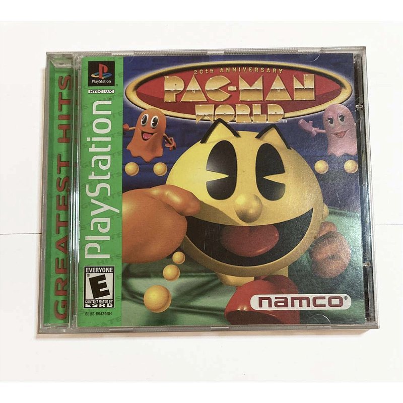 Pac-Man World 20th Aniversary, Original PS1 Americano (Usado) - Nova ...