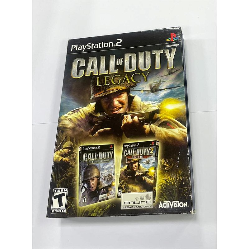Call Of Duty Legacy, PS2 Original Americano (Usado) - Nova Era Games e ...