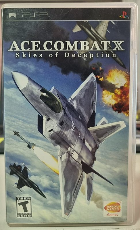 Ace Combat X Skies Of Deception - PSP (Mídia Física) - USADO - Nova Era ...