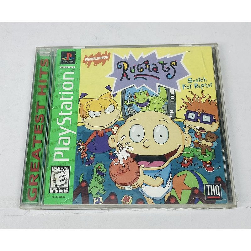 Rugrats Search For Reptar, Original PS1 Americano (Usado) - Nova Era ...