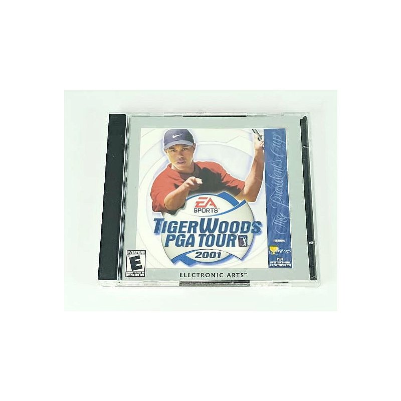 Tiger Woods PGA Tour 2001, Original PS1 Americano (Usado) - Nova Era ...