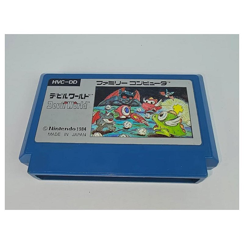 Devil World, Famicom Nintendinho Nes JP Original (Usado) - Nova Era Games e Informática