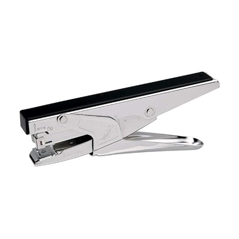 Grampeador de alicate metal stapler genmes - Shopel Papelaria