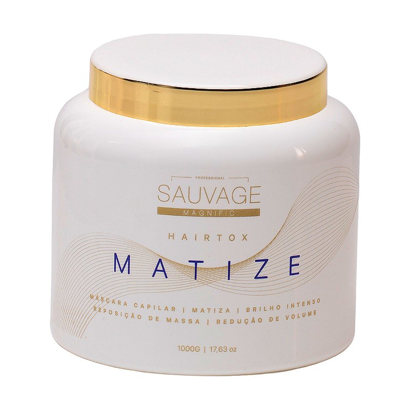 Hairtox Matize - Botox com Matização para Loiro - Sauvage Magnific ...