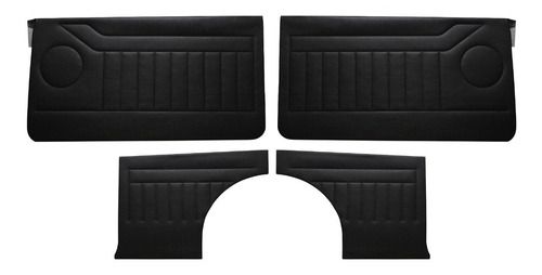 Forro Porta Caravan Preto - ORIGINAL HOT ROD l PEÇA DE CARROS ANTIGOS