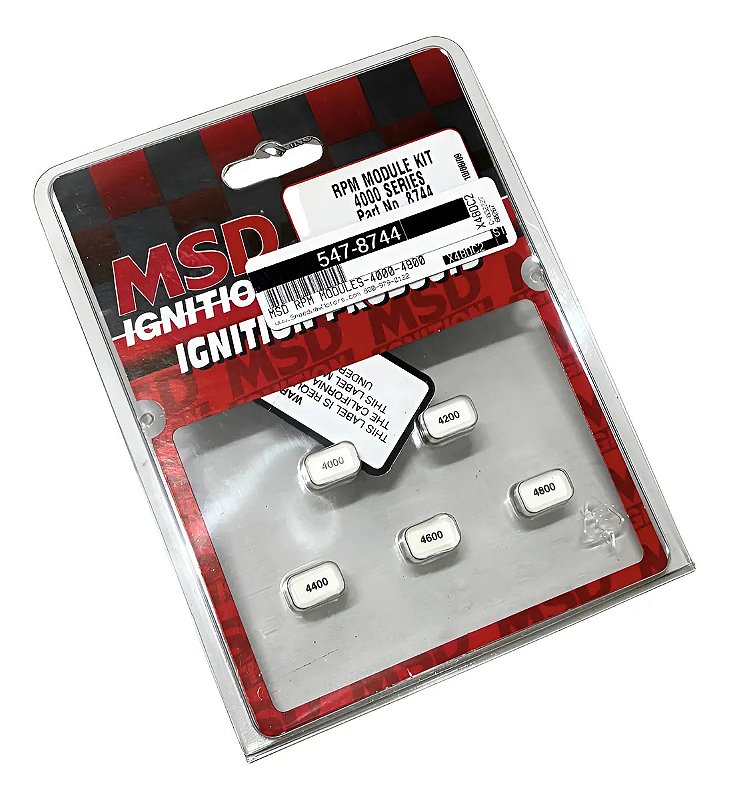 Chip Corte Giro Módulo Ignição Msd 4000 Rpm Series 8744 - ORIGINAL HOT ...