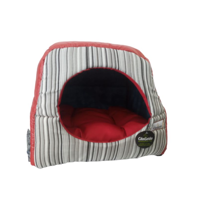 Oca Pet G Tecido Vermelha - Agro Pinheiro