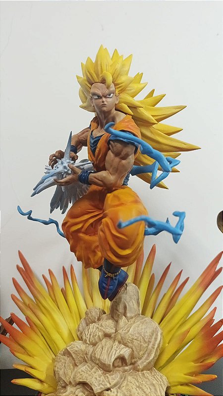 GOKU – SUPER SAIYAJIN 3 - ACTION FIGURE COLLECTION - Action Figure ...