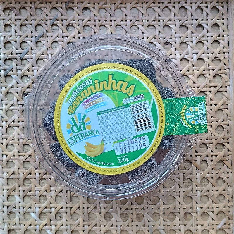 Bananinha - Doce de Banana Natural - Pote com 200g - Fazenda da ...