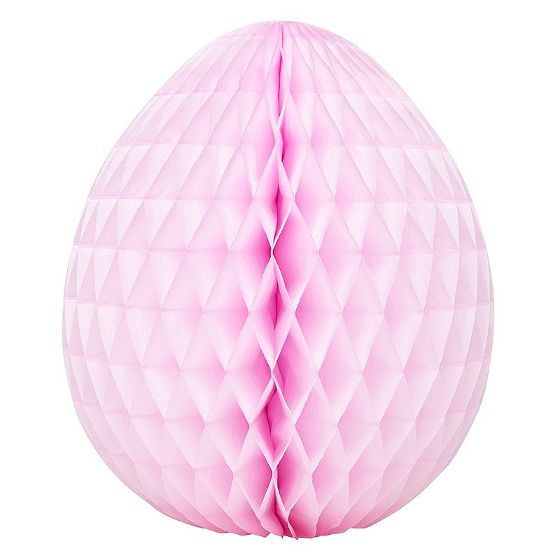 Ovo de páscoa rosa claro - Celebrar Party Shop - artigos para festa