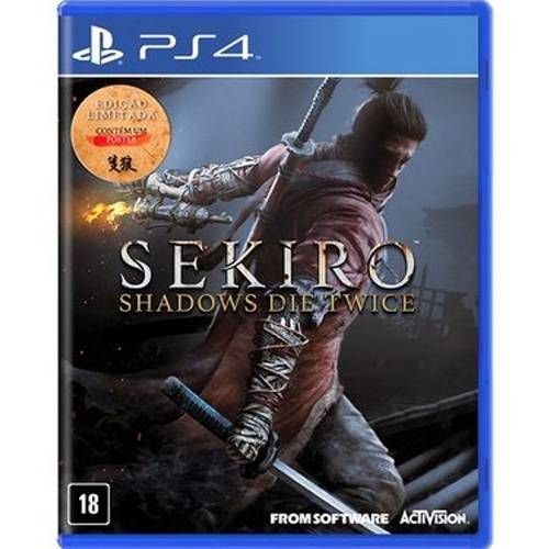 Sekiro Shadows Die Twice Seminovo - PS4 - Game X