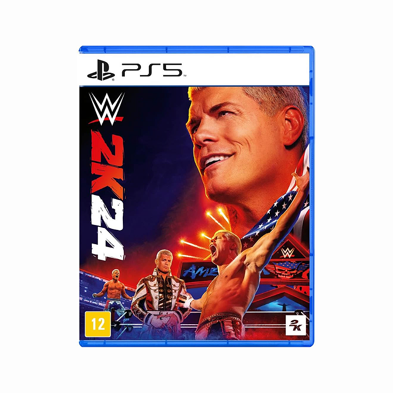 WWE 2K24 (Seminovo) - PS5 - Game X