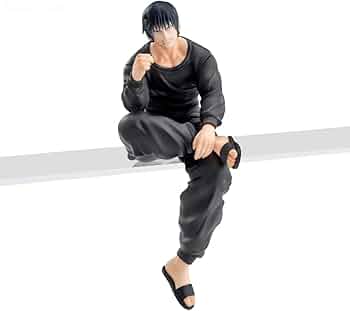 Toji Guy Figura Jujutsu Anime Kaisen Versão Noodle Stopper Sentado - Game X