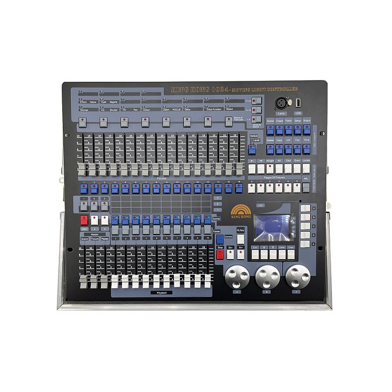 MESA CONTROLADORA DMX 1024 MINI - A MAIOR LOJA VIRTUAL DE ILUMINAÇÃO DO ...