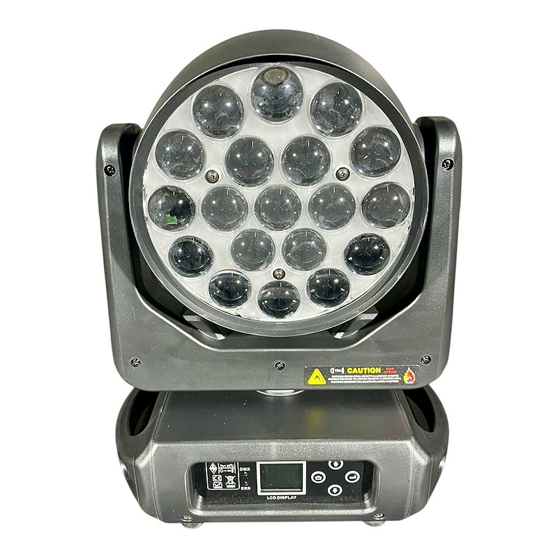 MOVING WASH MAC AURA 19X15W RGBW COM ZOOM MOD. 2025 ( 32021 ) - A MAIOR ...