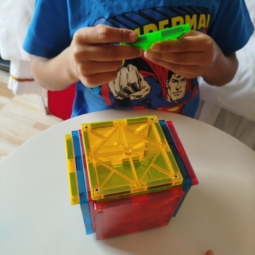 Blocos Magnéticos - 12 peças - bibiai