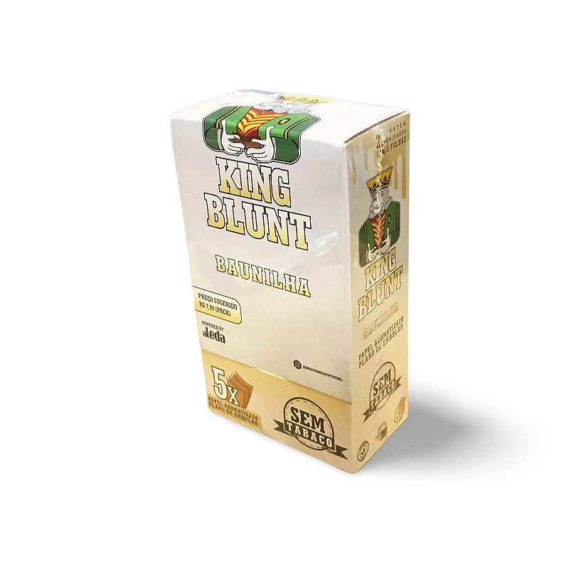Caixa De Seda King Blunt - Sabores - Tabacaria Arahat e Presentes