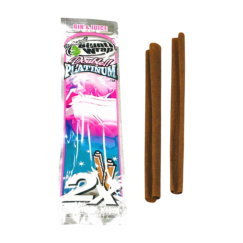 Seda Blunt Wrap Double Platinum 2x - Gin & Juice - Tabacaria Arahat e ...
