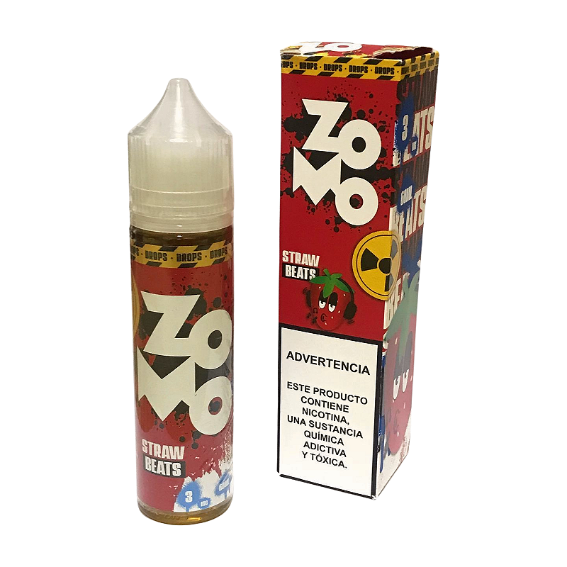 Líquido Juice Zomo Vape Drops - Straw Beats 3mg - 60ml - Tabacaria ...