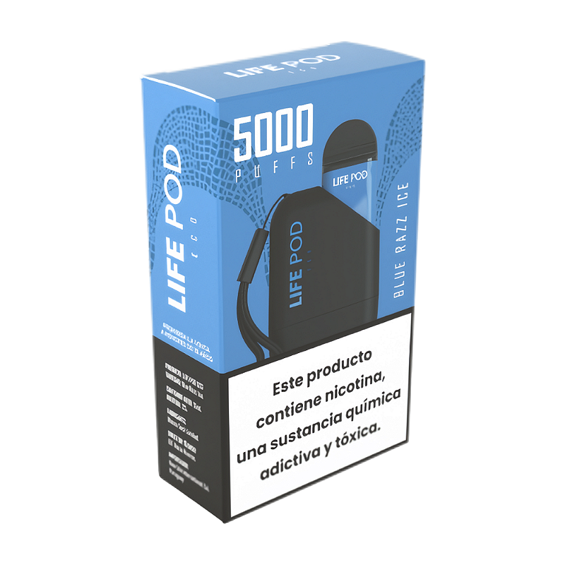 Pod Descartável Life Pod Kit - 5000 Puffs - Tabacaria Arahat e Presentes
