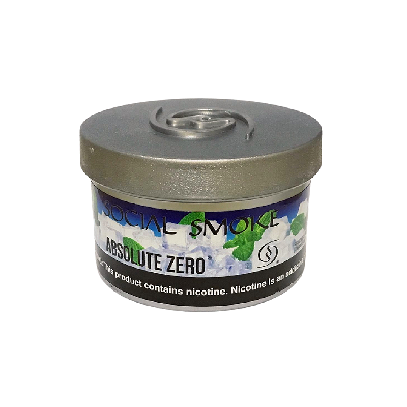 Essência Premium Social Smoke 100g - Absolute Zero - Tabacaria Arahat e ...