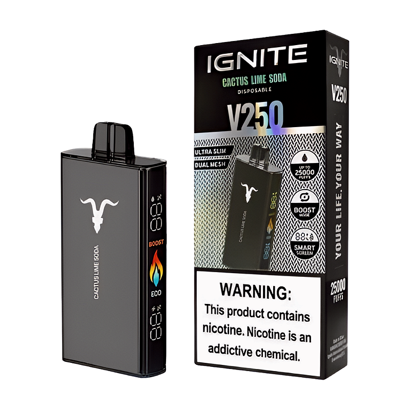 Pod Descartável Ignite V250 - Cactus Lime Soda - Tabacaria Arahat e ...