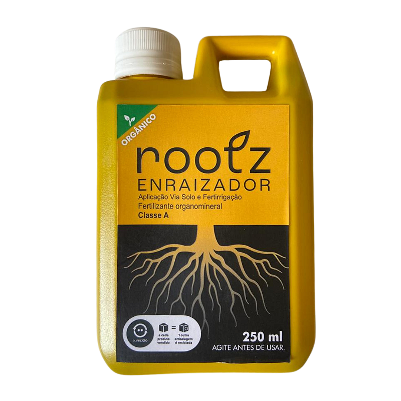 Rootz Enraizador - Fertilizante Orgânico - 250ml - Lojão do Produtor
