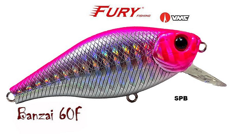 Isca Artificial Fury Banzai 60F 6,5 gr Cor SPB - MP Fishing MP Mundo da ...