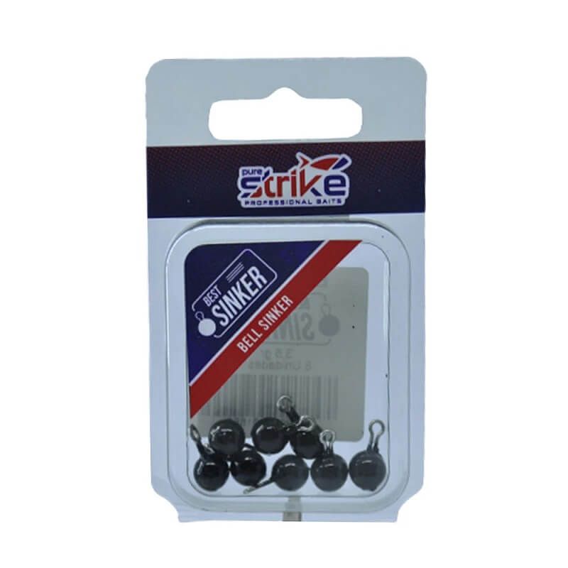 Chumbo Bell Sinker Pure Strike Black - MP Fishing MP Mundo da Pescaria