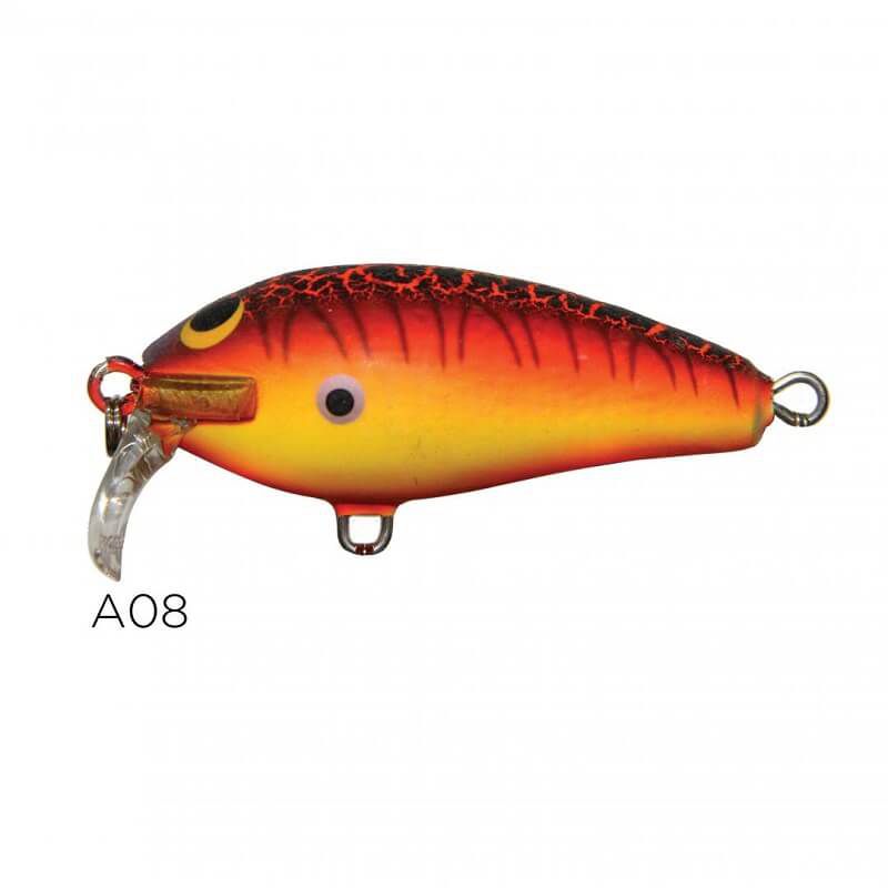 Isca Artificial Strike Pro Fat Cat 55 WD-015 - 5 cm - 10,7 gr - Cor A08 ...