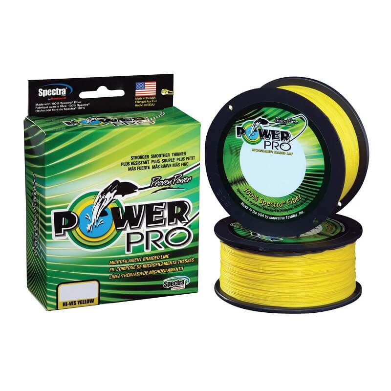 Linha Mult Power Pro 150 yds 137 mt Amarela - MP Fishing MP Mundo da ...