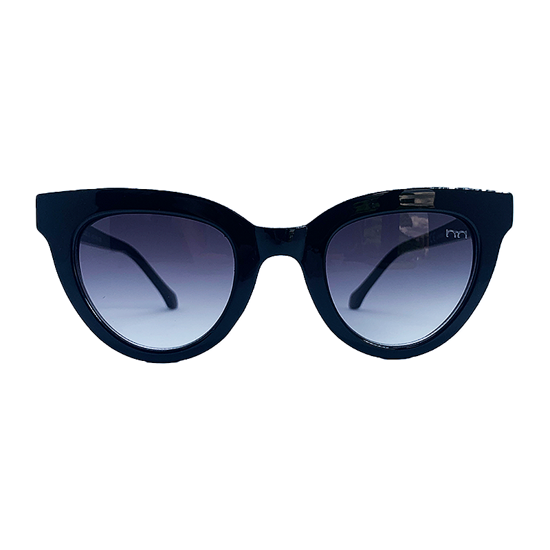 Óculos De Sol Moderno Cat Eye Preto Com Lente DegradÊ Mrtrend