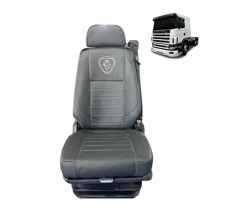 Capa de banco Scania couro - Apara Barro DEMA