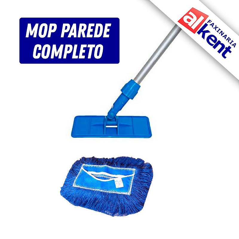 Mop Pó Parede Completo 25cm Bralimpia - Alkent Faxinaria | Produtos de ...