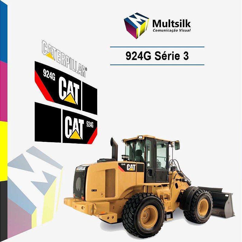 Caterpillar 924G Série 3 - Multsilk Comunicação Visual