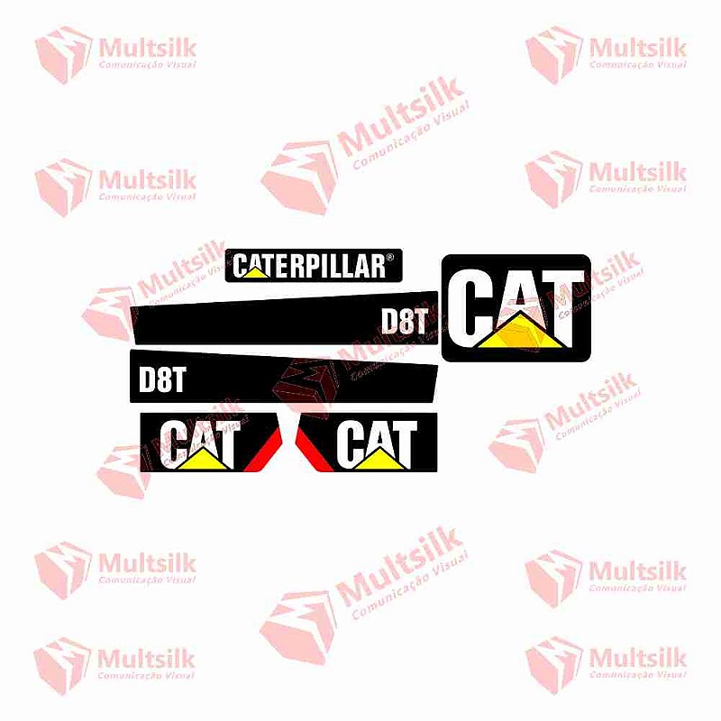 Caterpillar D8T Série 2 - Multsilk Comunicação Visual