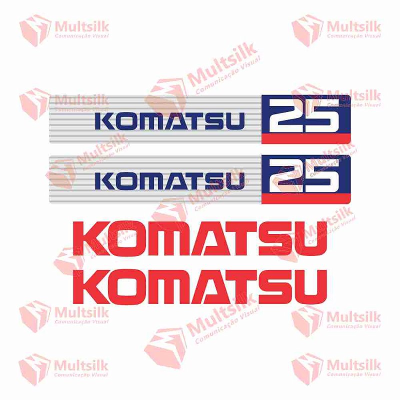 Komatsu FG 25-T11 - Multsilk Comunicação Visual
