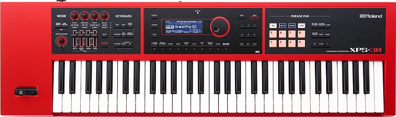 Teclado Roland XPS-30 RED - Sintetizador - Disponível - Confira ...
