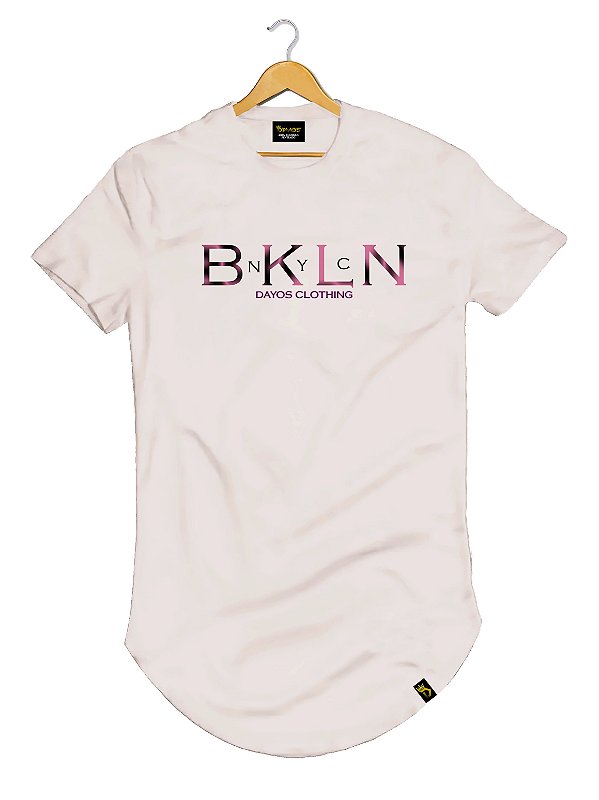 Camiseta Longline Algodão BKLN NYC Ref l49 - Dayos Clothing